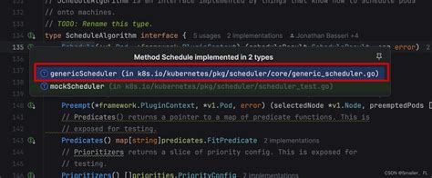 K8s 源码剖析及debug实战之 Kube Scheduler（二）：终于找到了调度算法的代码入口 Csdn博客