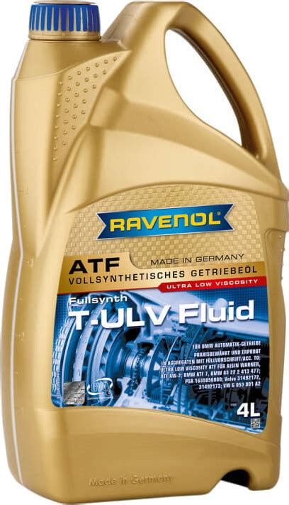 Ravenol ATF T-ULV Fluid 4 L - buy gear Oil: prices, reviews ...