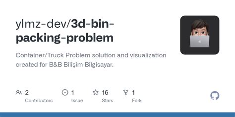 github ylmz dev 3d bin packing problem container truck problem