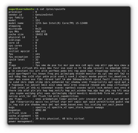 How To Get Cpu Info In Ubuntu