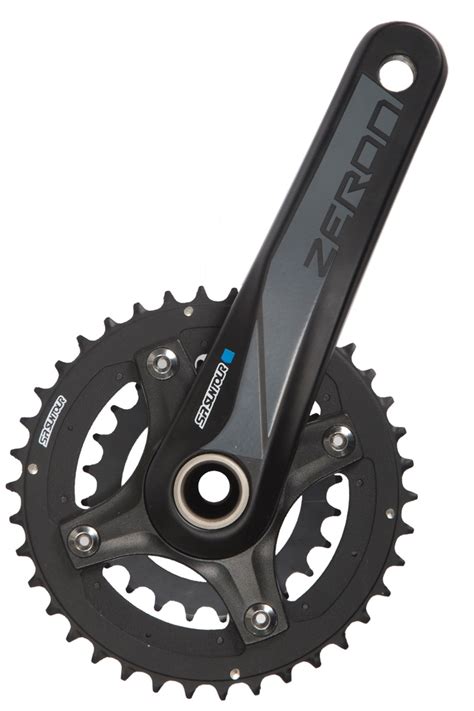 SR Suntour Zeron 2X 22/36T 175mm Chainset - Black