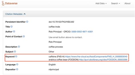 Dataverse Integration Rspace Help