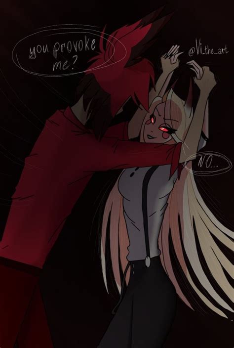 Hazbin Hotel Charlie X Alastor Fan Art