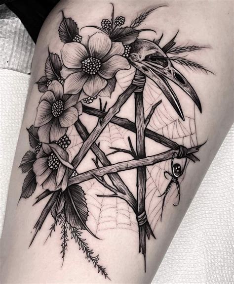 Floral Pentacle Magick Art Artofit