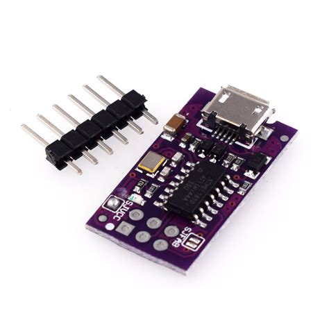 Módulo Programador Micro Usb Attiny44 Attiny45 Attiny85 Usbtinyisp Para