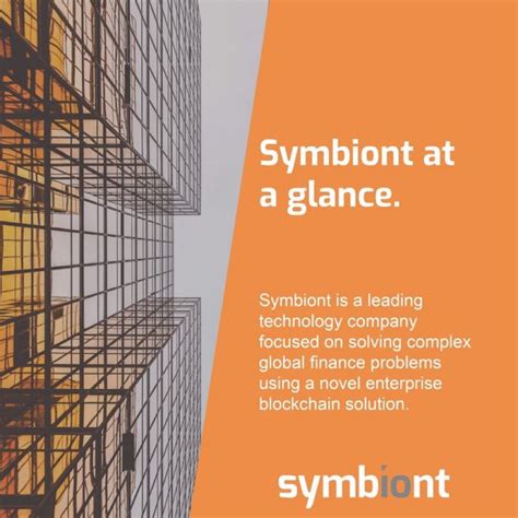 Symbiont On Linkedin Blockchain Motivationmonday Smartcontracts Future Marketinfrastructure
