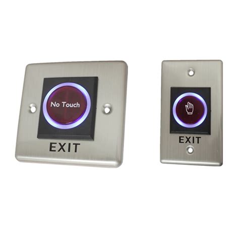 12v Ir No Touch Exit Switch Exit Button Infrared S Grandado