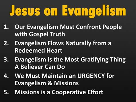 Ppt Jesus On Evangelismmissions 425 42 Powerpoint Presentation