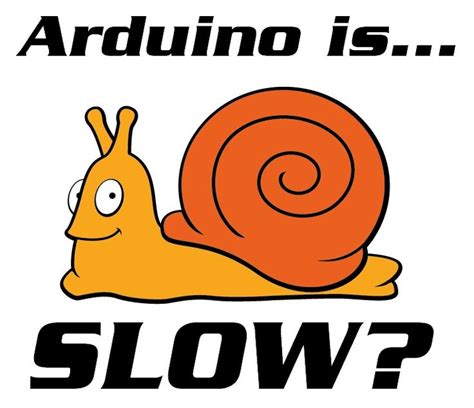 Arduino Is Slow And How To Fix It Arduino Cartoon Tutorial Arduino Projects