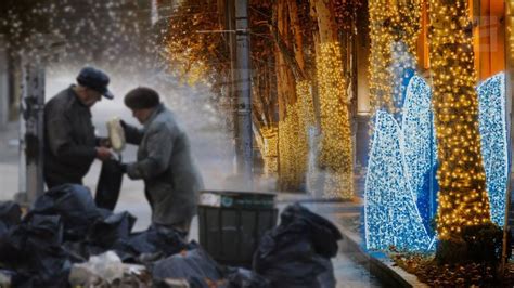 შიმშილი მარტოობა და დღესასწაული საკვების გარეშე ახალი წელი