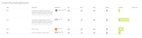 Column Formatting In Modern List View Sharepoint Waves