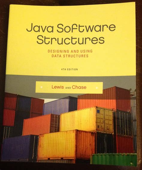 Java Software Structures Designing And Using Data Structures Lewis John Chase Joseph
