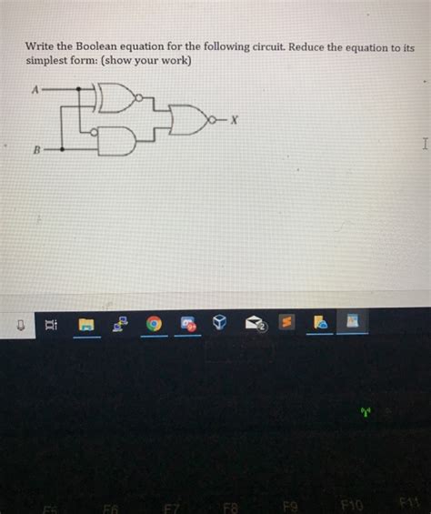 Solved Write The Boolean Equation For The Following Circuit Chegg