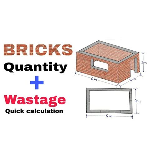 How To Calculate Number Of Bricks In Building With Mortar Brick 6 Bedroom House 4 Bedroom House