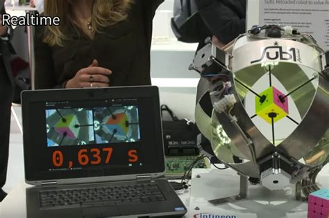 Robot Solves Rubiks Cube In Fastest Time Ever Digital Trends