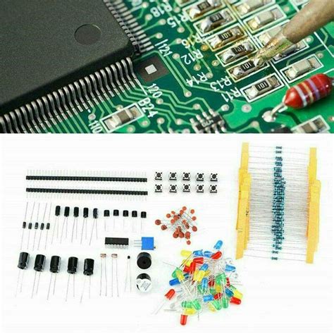 Electronics Component Basic Starter Kit W 830 Tie Points Breadboard Resistor Electronics