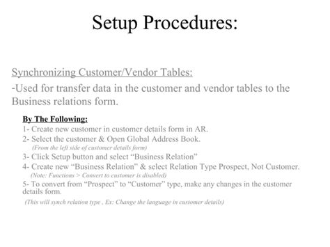 4 ax crm setup | PPS | Computing | Technology & Computing
