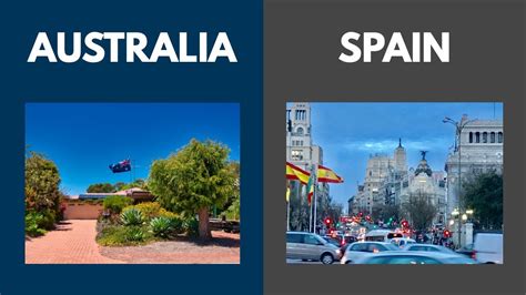 Australia And Spain A Comparison Youtube
