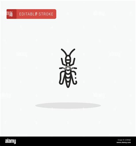 Grasshopper Icon Vector Grasshopper Icon For Presentation Stock Vector