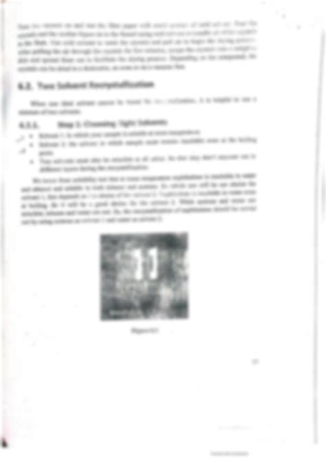 Solution Recrystallization Types Procedure Studypool Solution Recrystallization Types Procedure Studypool