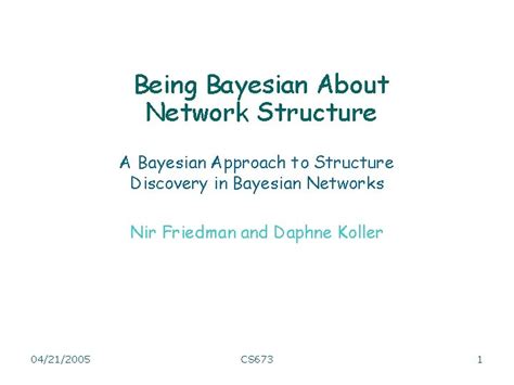 being bayesian about network structure a bayesian approach