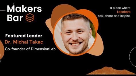 Michal Takáč Phd On Linkedin Makers Bar Interview With Dr Michal