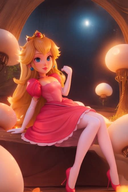 Princess Peach Nintendo The Super Mario Bros Movie Illumination