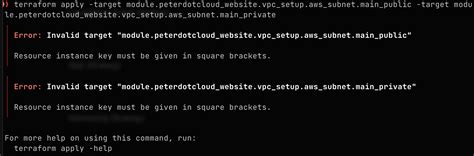 Error Invalid Count Argument · Issue 52 · Techtospeechterraform Aws