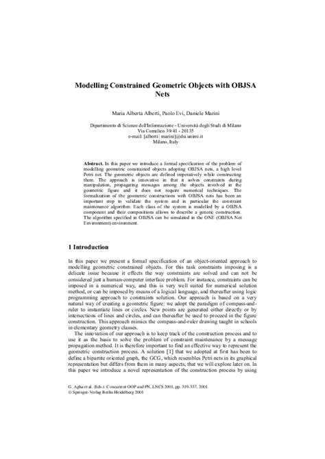 pdf modelling constrained geometric objects with objsa maria