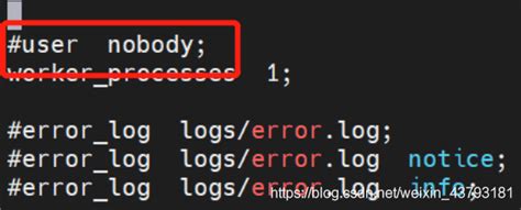 Nginx Emerg Getpwnam“nobody” Failedgetgrnamenobody Csdn博客