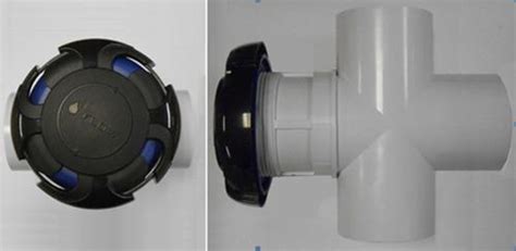 2cal Spas Diverter Valve Black Handle Blue Cap Velocity