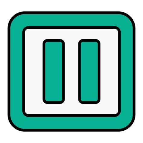 Premium Vector Pause Button Icon