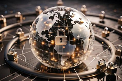 Cybersecurity Data Protection Information Privacy Antivirus Defence Digital Shield Protecting A