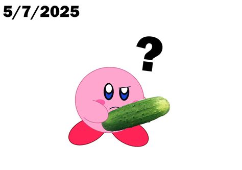 Kirby Cucumber By Coreenotelevision On Deviantart