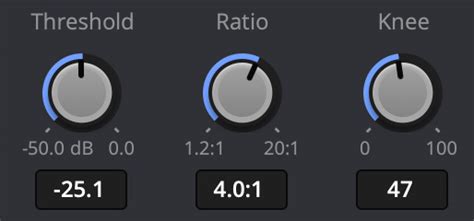 automatically “duck” background music under dialog in davinci resolve