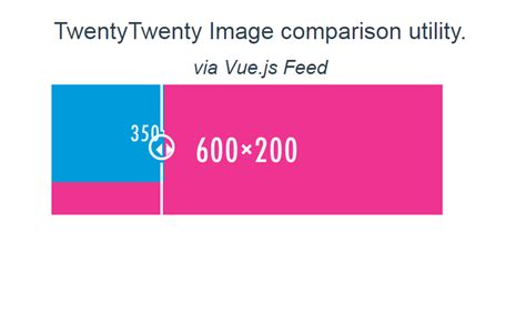 compare images with thetwentytwenty component for vue js vue js feed