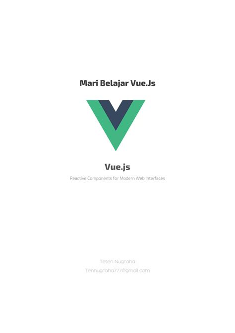 Mari Belajar Vue Js Pdf