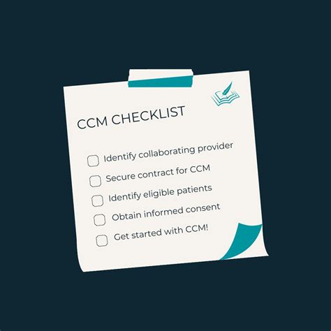 avant institute on linkedin what s on your ccm checklist cms has