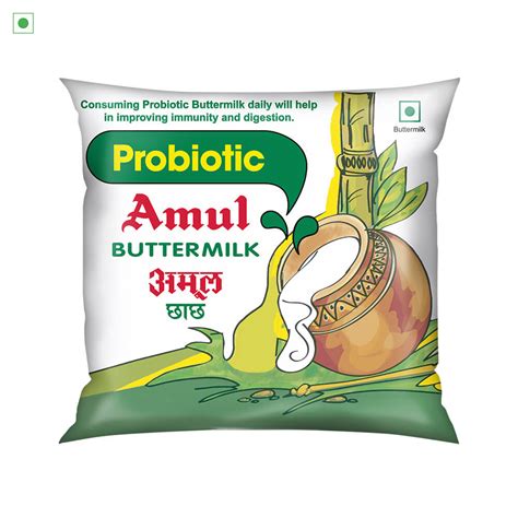 Amul Probiotic Pouch Buttermilk Sabar Dairy