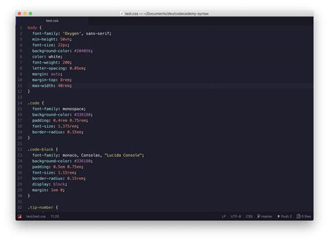 GitHub Jonsamp Codecademy Syntax Codecademy Syntax Theme