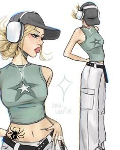 Y2k Drawing Sketch Easy