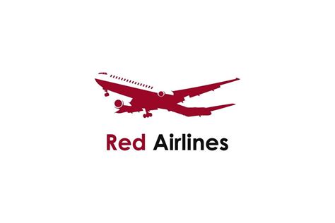Airlines Red Logo
