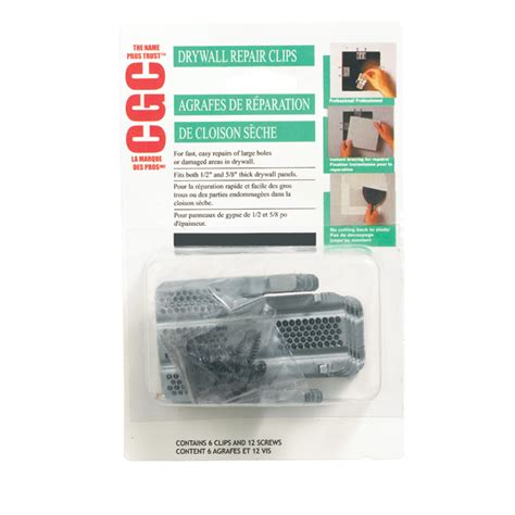 Home Products Walls Drywall Patching And Repair Drywall Repair Clips