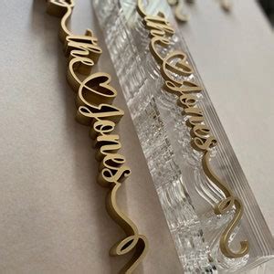 Personalized Table Setting Name Card Set Of Wedding Name Tag For Place Setting