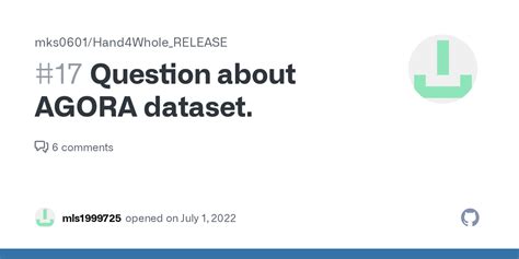 question about agora dataset · issue 17 · mks0601 hand4whole release
