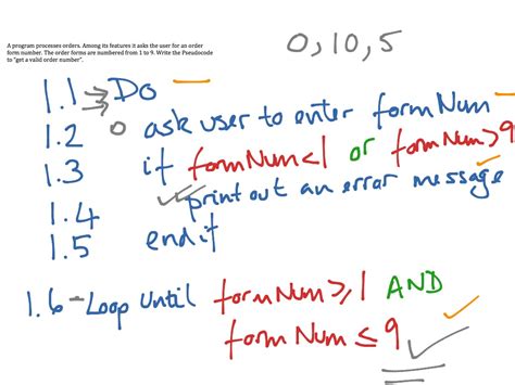 ShowMe Pseudo Code