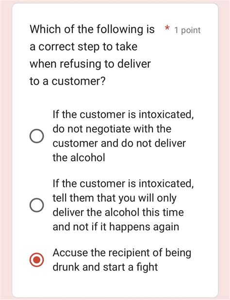 Im Totally Acing This Alcohol Delivery Quiz Rdoordash