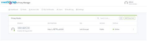 Nginxproxymanager 反向代理神器，快速上手，图文教程 腾讯云开发者社区 腾讯云