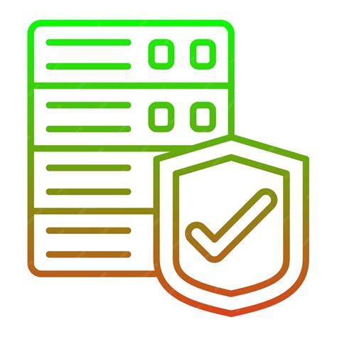 Premium Vector Data Protection Icon