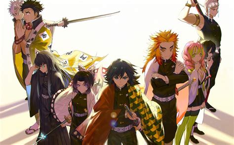Demon Slayer Hashira Heroes Hd Wallpaper Ultimate Kimetsu No Yaiba